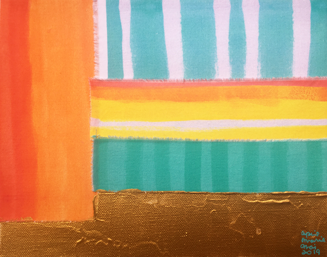 Goldie Painting - Luna Anemone