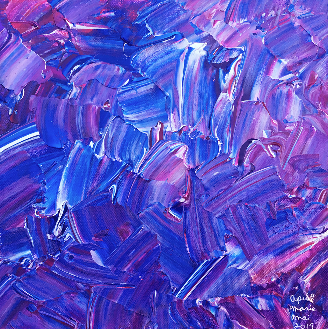 Grape Hyacinth Painting - Luna Anemone