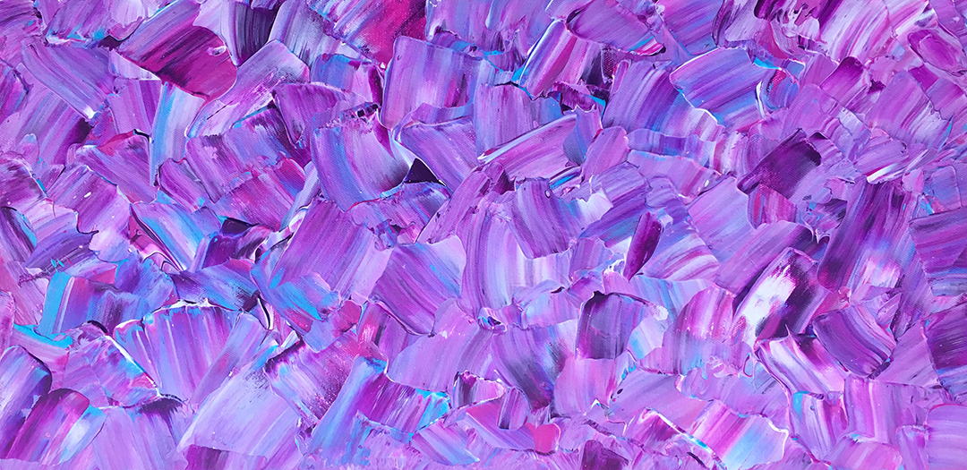 Lilac Painting - Luna Anemone