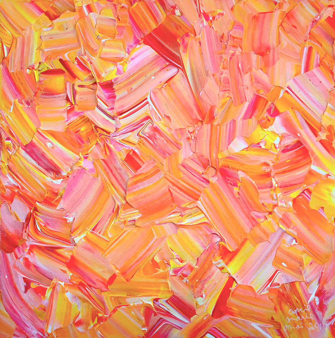 Marigold Painting - Luna Anemone