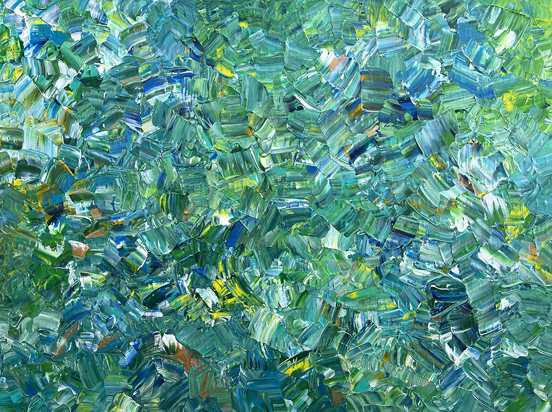 Rainforest Painting - Luna Anemone