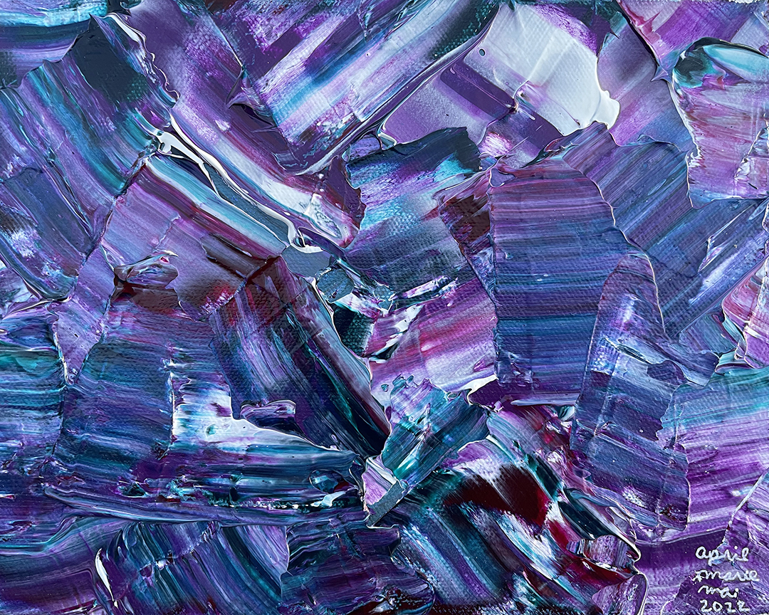 Chaos Painting - Luna Anemone