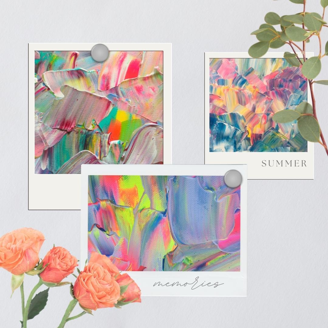 Summer Memories of Painting - Luna Anemone