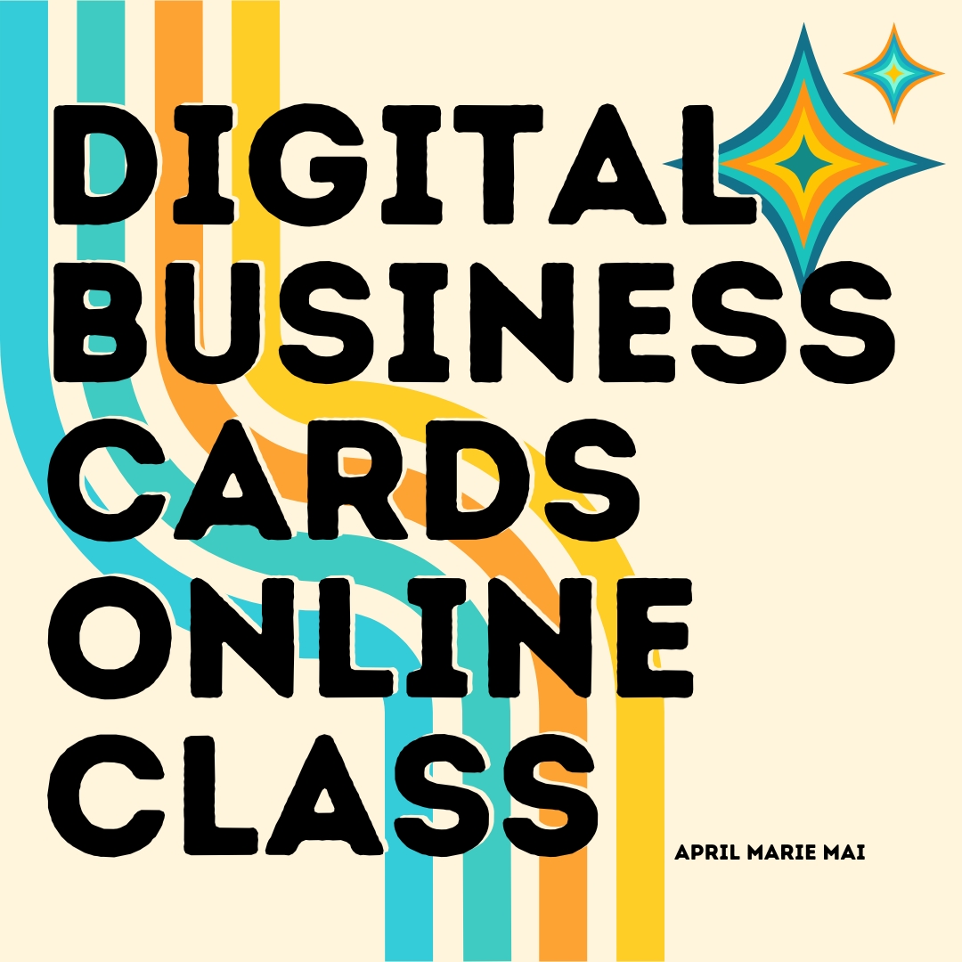 Digital Business Card Basics Online Class - Luna Anemone